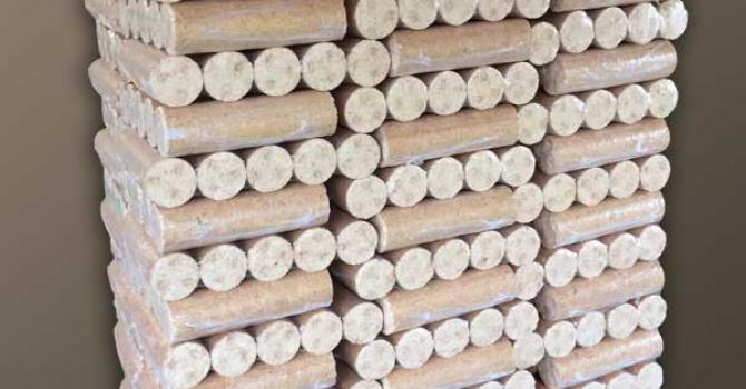 Bûchettes De Bois Densifiées 90mm Pal Euro 100x10kg Enercobois Enercobois